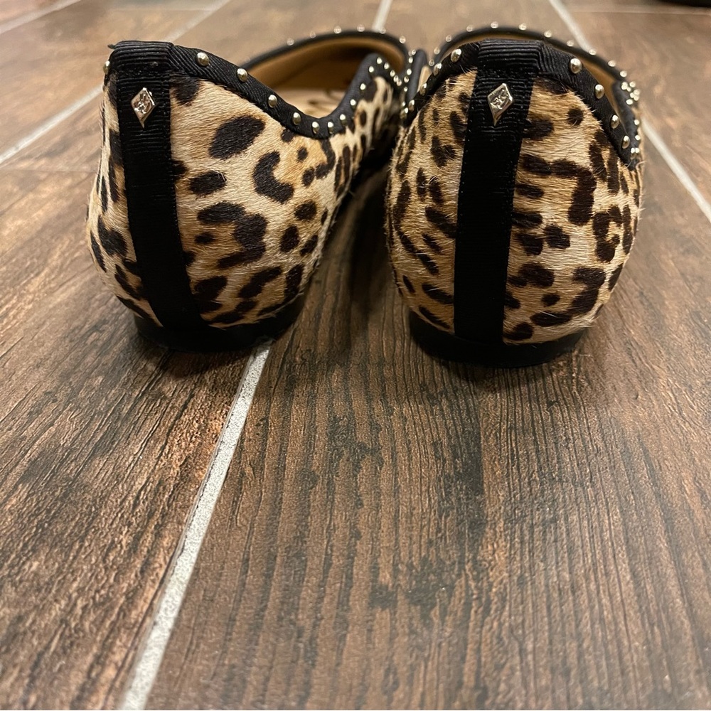 Sam Edelman Riviera Sand Leopard Print Flats - Gem
